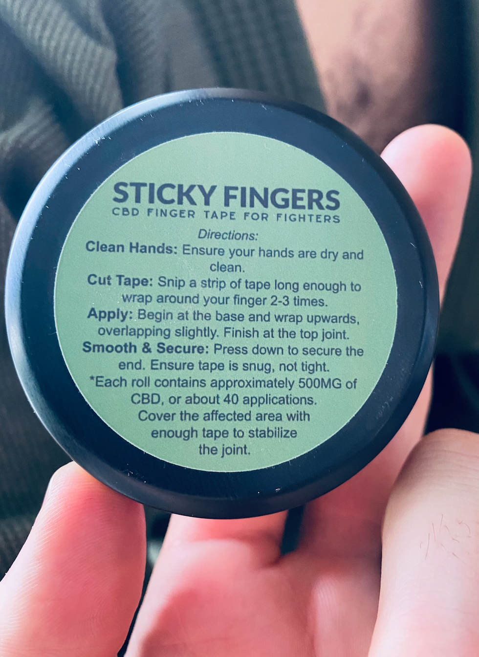 Finger Tape for Fighters | Sticky Fingers Tape
